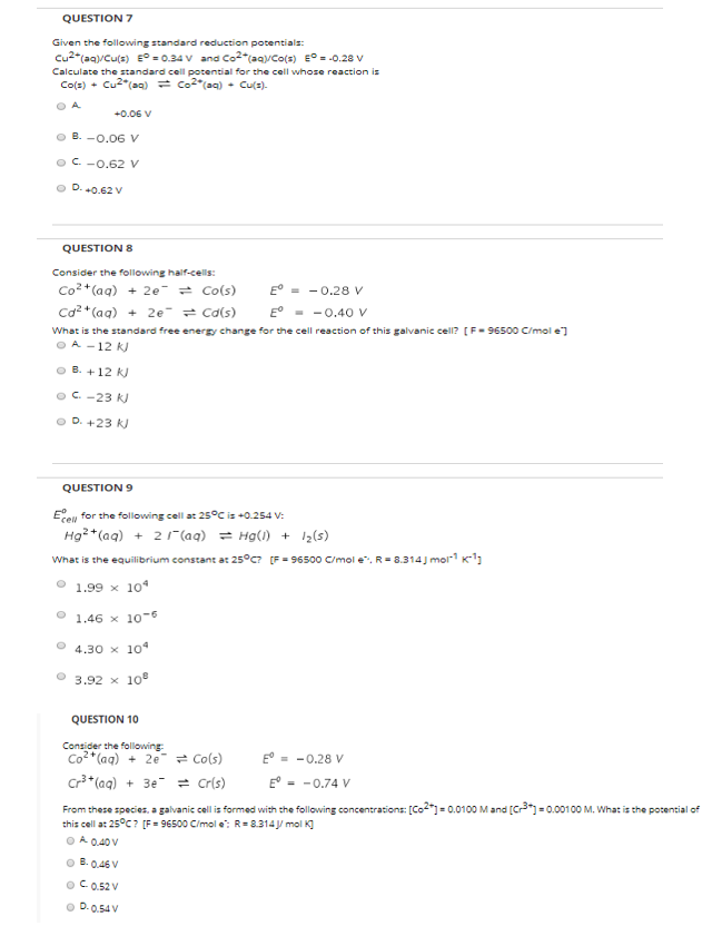 Solved QUESTION 7 Given the following standard reduction | Chegg.com
