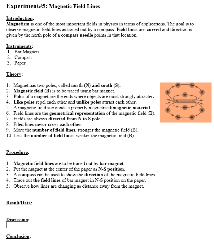 Instructions: Complete the following lab report by | Chegg.com