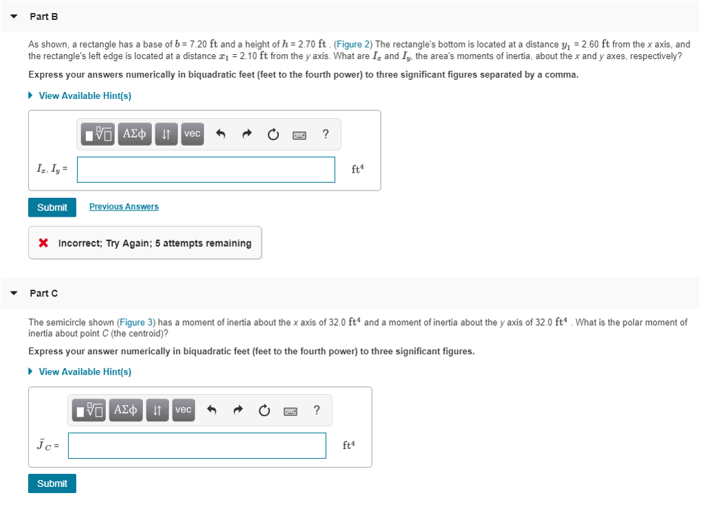 Solved Parallel-Axis Theorem for an Area To be able to use | Chegg.com
