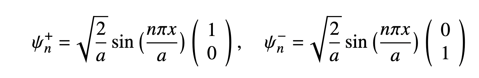 Solved Given an infinite potential well where V=0 when 0