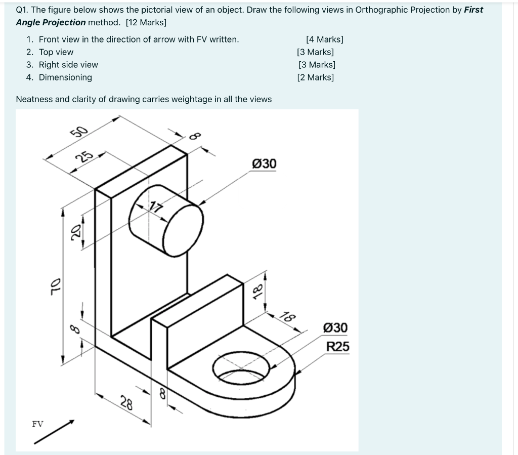 Solved Q1. The figure below shows the pictorial view of an | Chegg.com