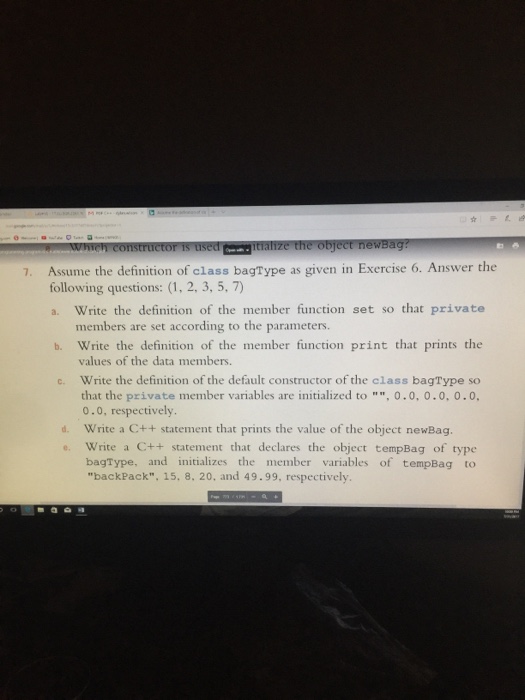 Solved My question is attached to this question. The second | Chegg.com