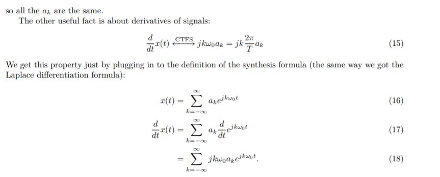 2 CT Fourier Series Here are some facts which you can | Chegg.com