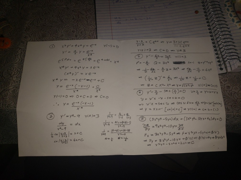 Solved is it possible to do # 5 the same way my professor | Chegg.com