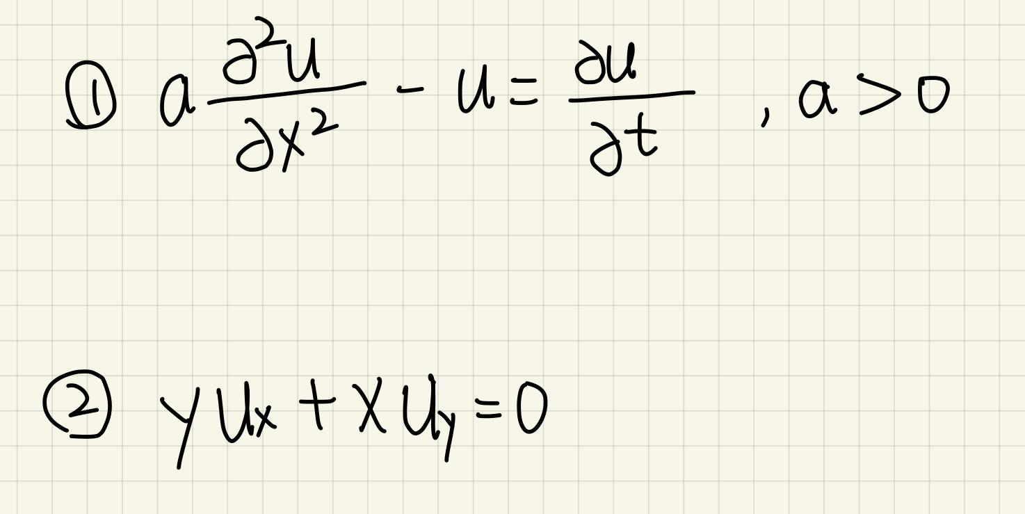 Solved Use separation of variables method to separate the | Chegg.com