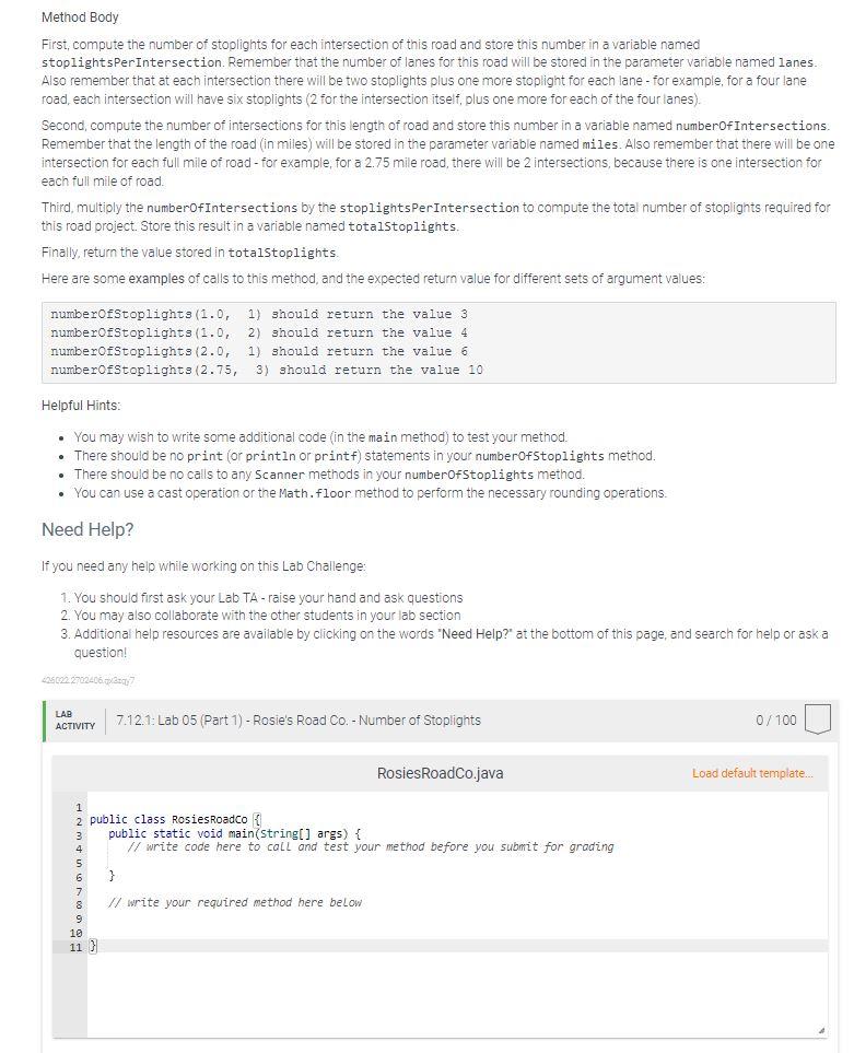 Solved Problem Description and Given Info Rosie's Road Co. | Chegg.com