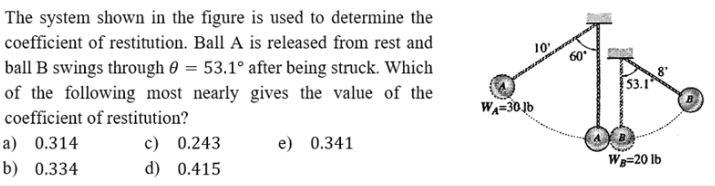 Solved Engineering Mechanics (Dynamics) need answer in 30 | Chegg.com