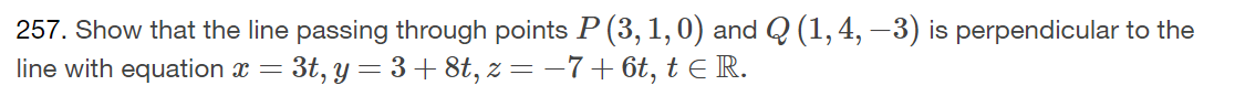 Solved For the following exercises, points P,Q, and R are | Chegg.com