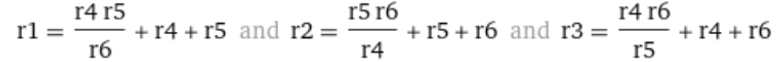 Solved r4+r6=r1+r2+r3(r1+r2)r3 r5+r6=r1+r2+r3(r1+r3)r2 | Chegg.com
