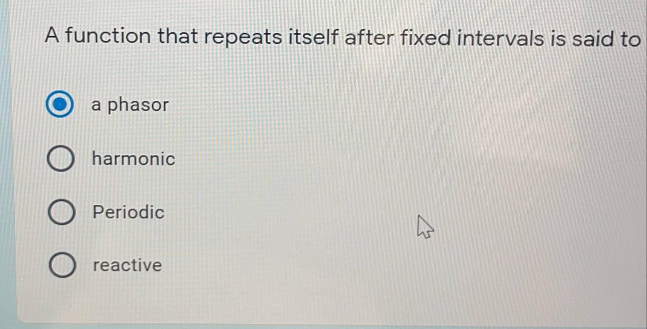 Solved A Function That Repeats Itself After Fixed Intervals 