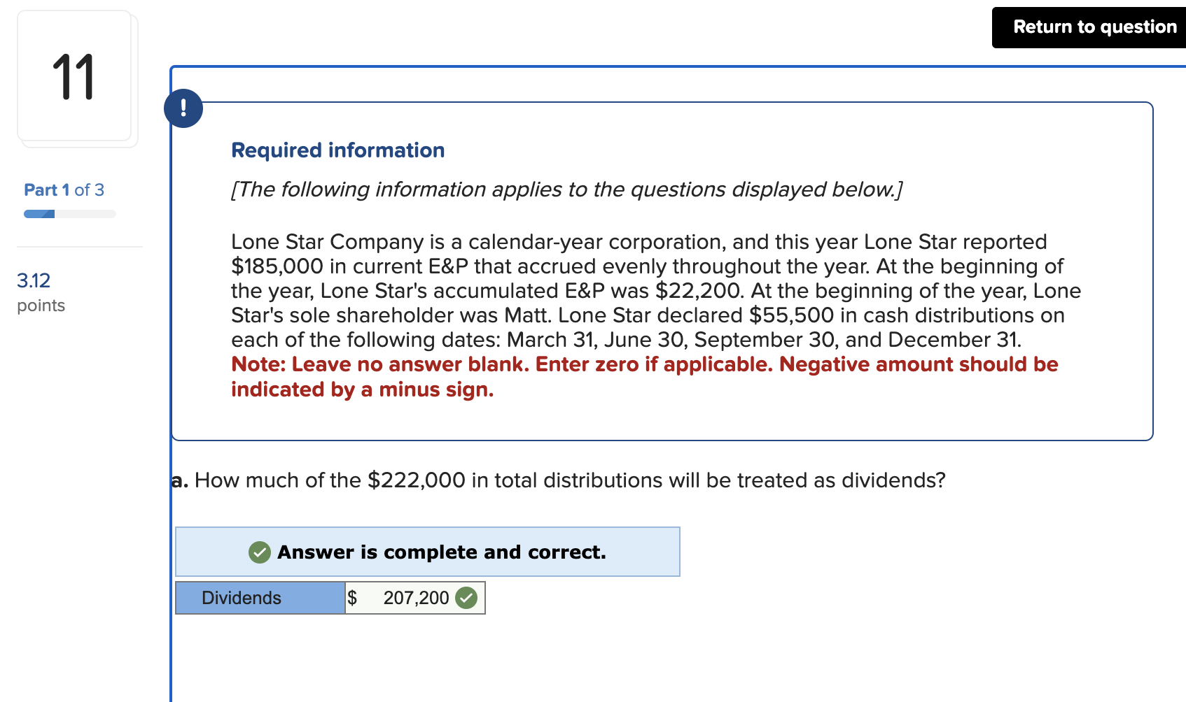 Required information [The following information | Chegg.com