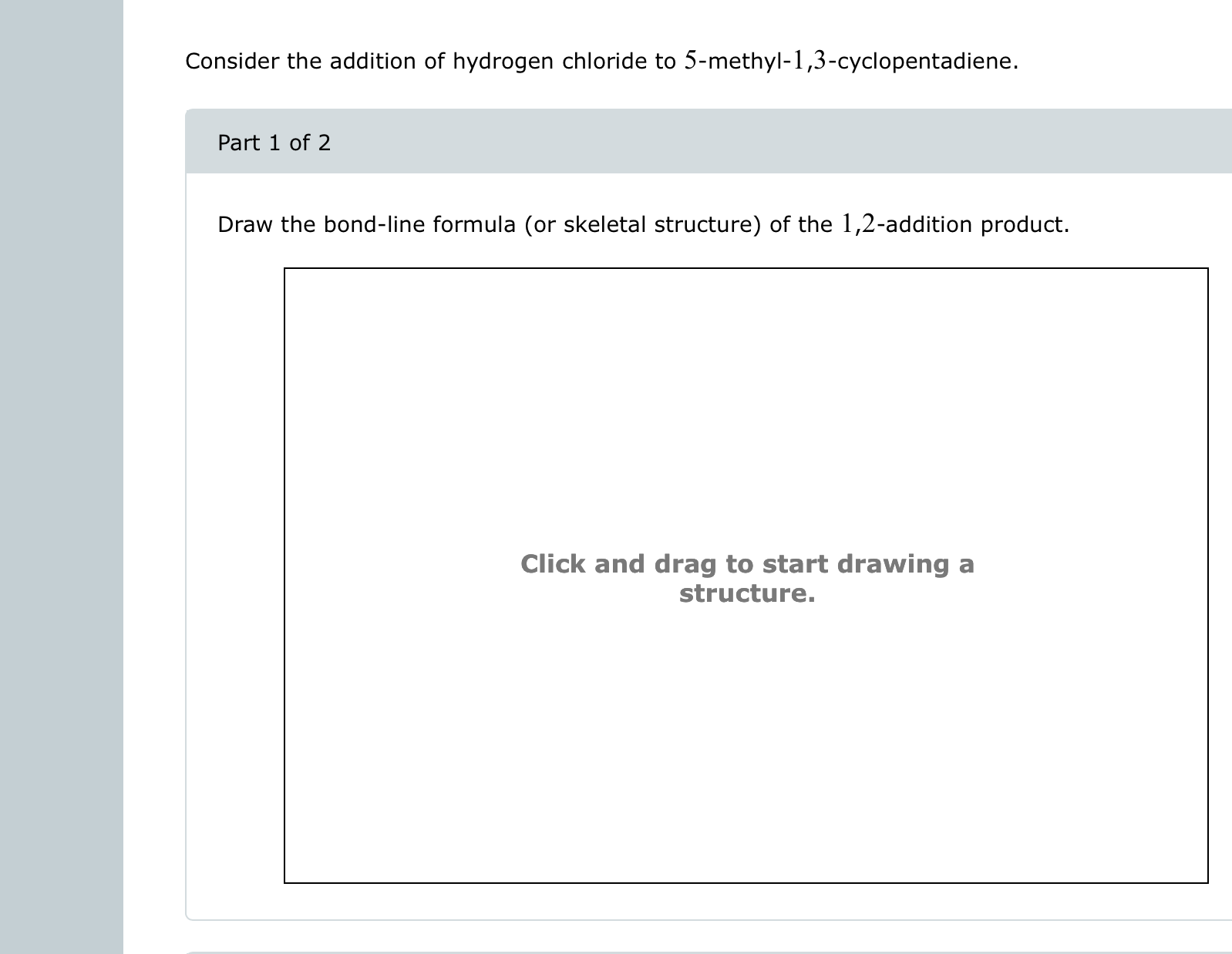 Solved Consider the addition of hydrogen chloride to | Chegg.com