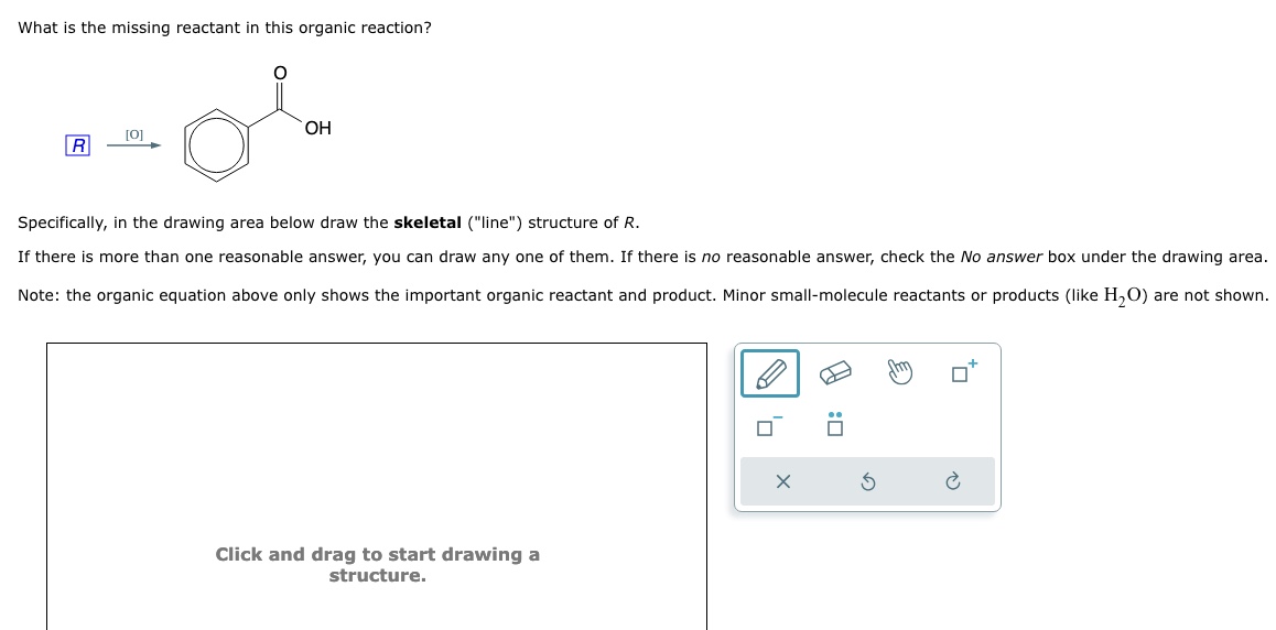 Solved What is the missing reactant in this organic | Chegg.com