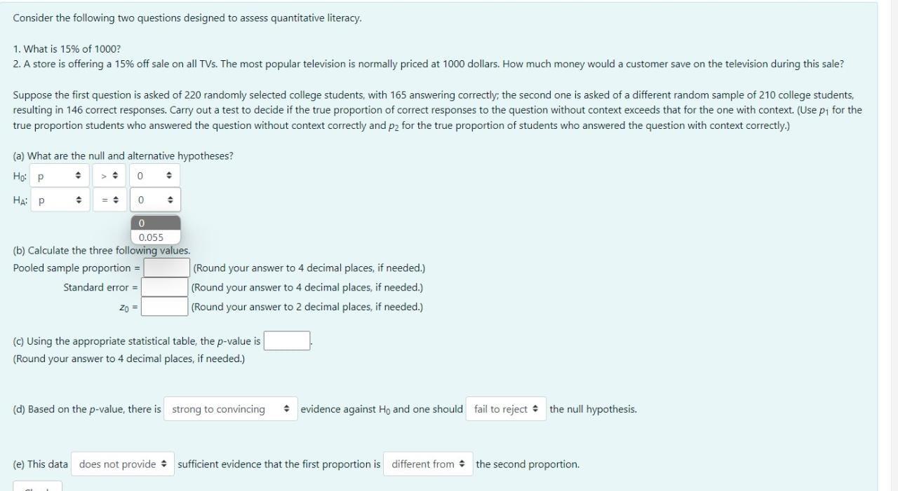 Solved Consider the following two questions designed to | Chegg.com