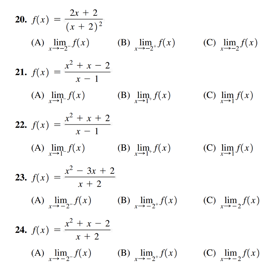 Solved Show me the steps to solve 20 ﻿and 24 | Chegg.com