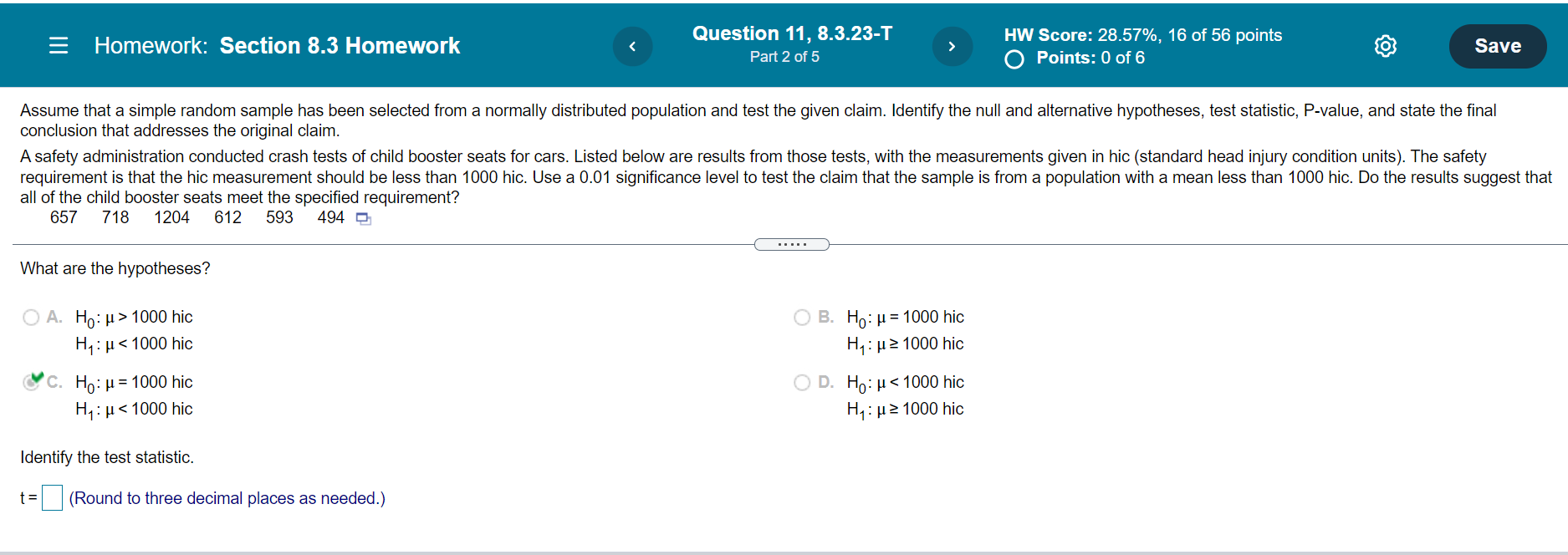 Solved Homework Section 8 3 Homework Question 11