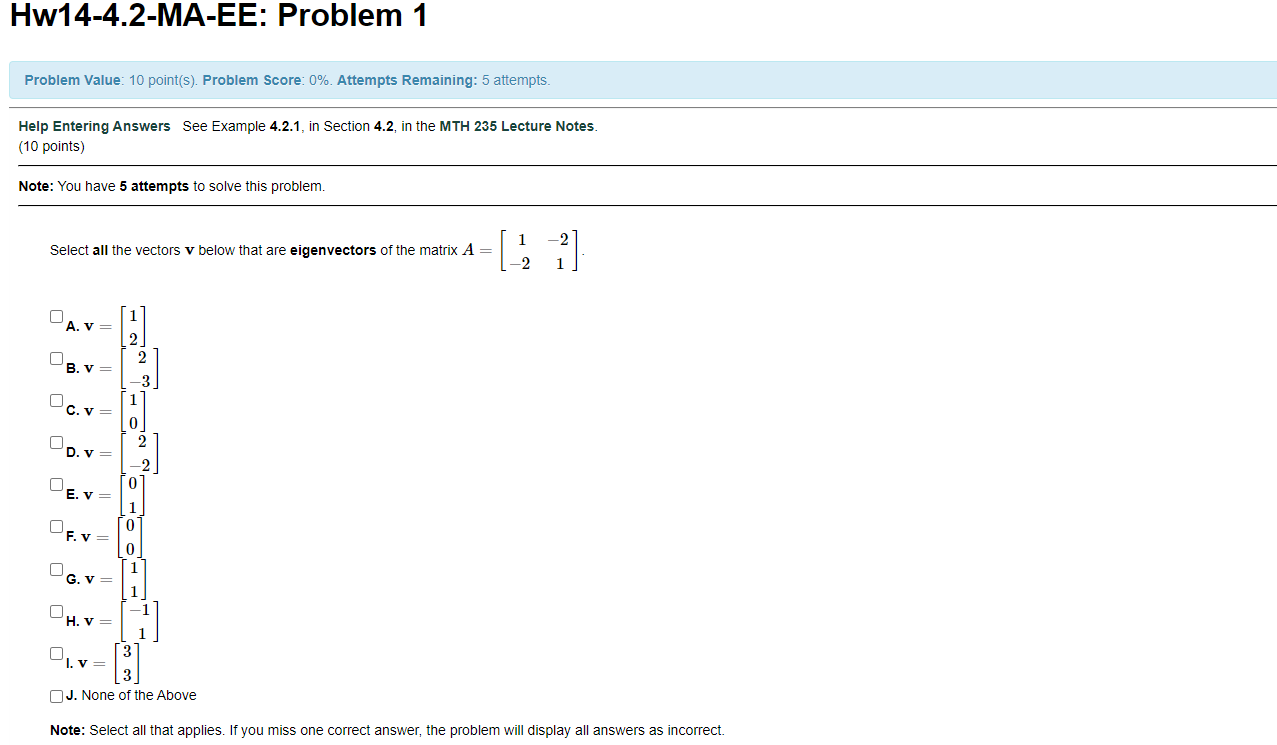 Solved Hw14-4.2-MA-EE: Problem 1 Problem Value: 10 point(s). | Chegg.com