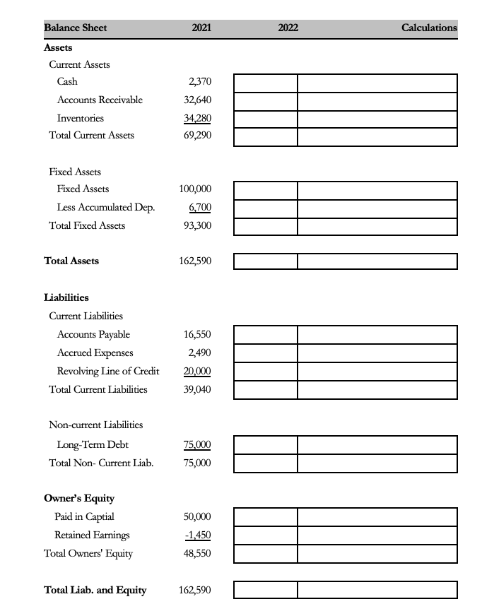 Pro Forma Example Assumptions: - Increase in Sales | Chegg.com