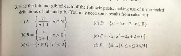 Solved Answer (b) only. Please use the definitions for upper | Chegg.com
