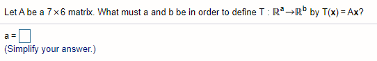 Solved 2 a Let A = [::] and define T: R2-R2 by T(x) = Ax. | Chegg.com
