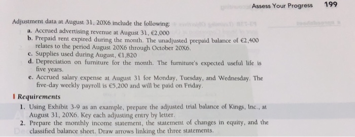 Solved P3-71B (Learning Objectives 3, 4: Preparing an | Chegg.com