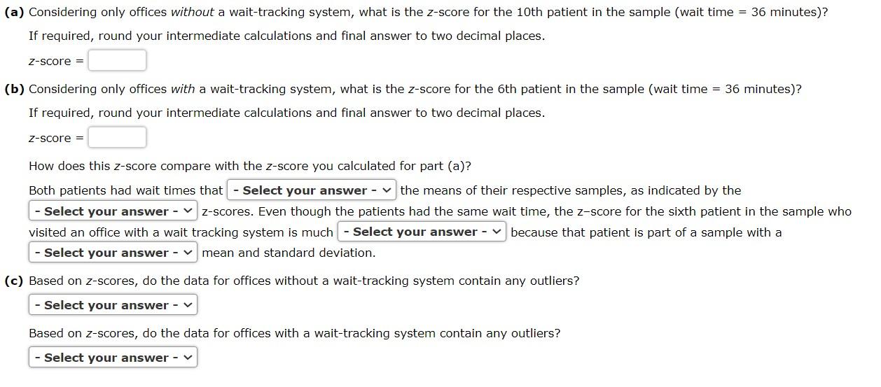 Solved Suppose that the average waiting time for a patient | Chegg.com