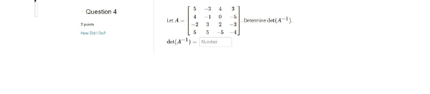 Solved Find the third column of A−1 where | Chegg.com