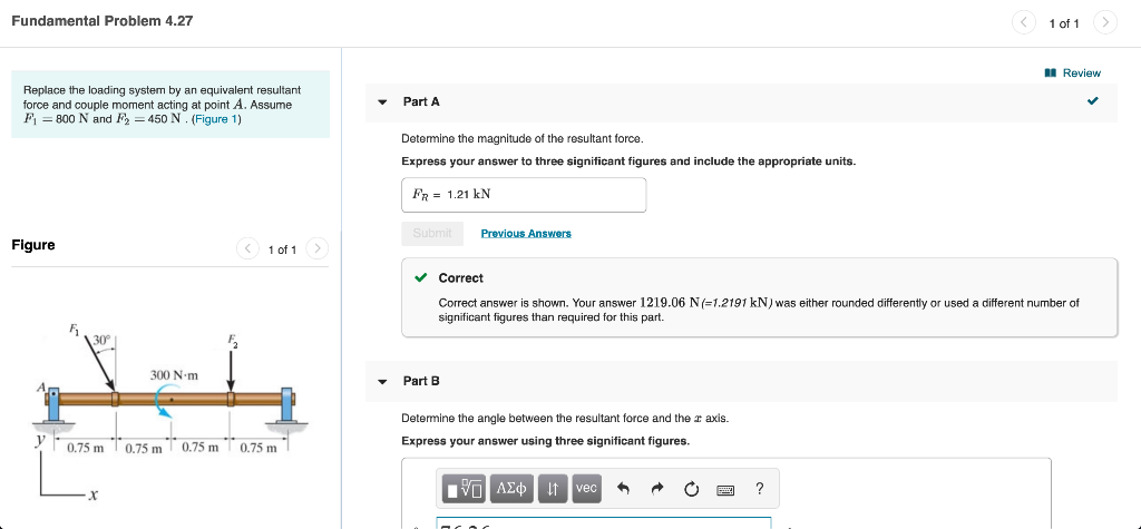 Solved Fundamental Problem 4.27 A Review Replace | Chegg.com