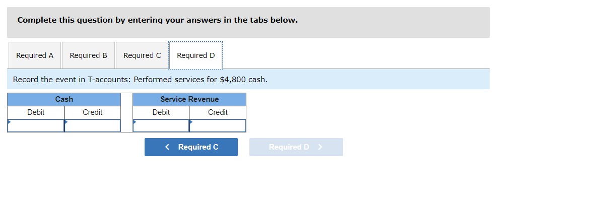 Solved Exercise 3-8A (Algo) T-accounts and the accounting | Chegg.com