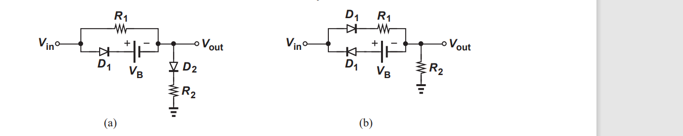 Solved **3.28. Plot the currents flowing through R1 and D1 | Chegg.com