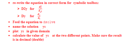 Solved Determine the solution of the following differential | Chegg.com