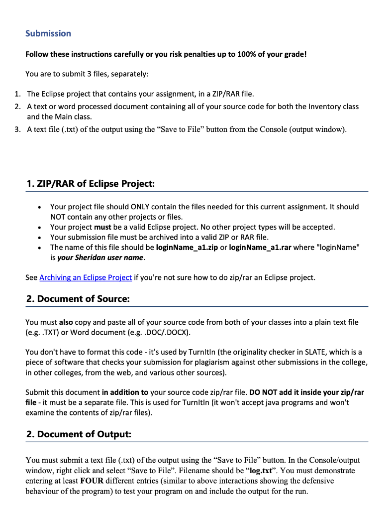 Solved Main class Name: Main Add a second class to the | Chegg.com
