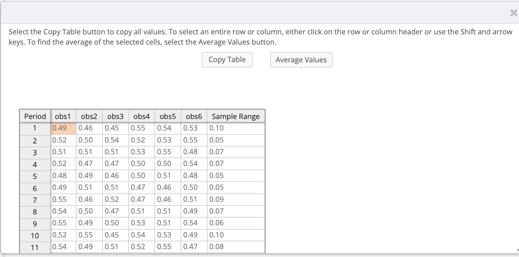 Solved Morrison Industries has decided to use an R-Chart to | Chegg.com