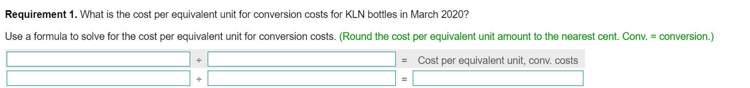Solved Requirement 3 . What is the cost of goods completed | Chegg.com
