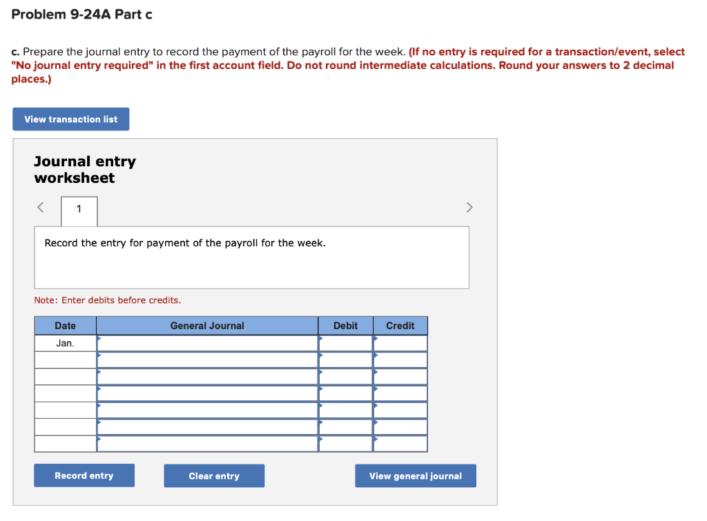Solved Required information Problem 9-24A Computation of net | Chegg.com