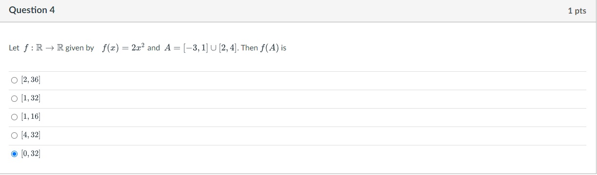 Solved Given two sets A,B, and a function h:A→B. Choose all | Chegg.com