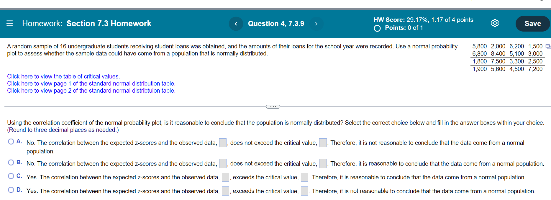 [solved] Homework Section 7 3 Homework Click Here To V