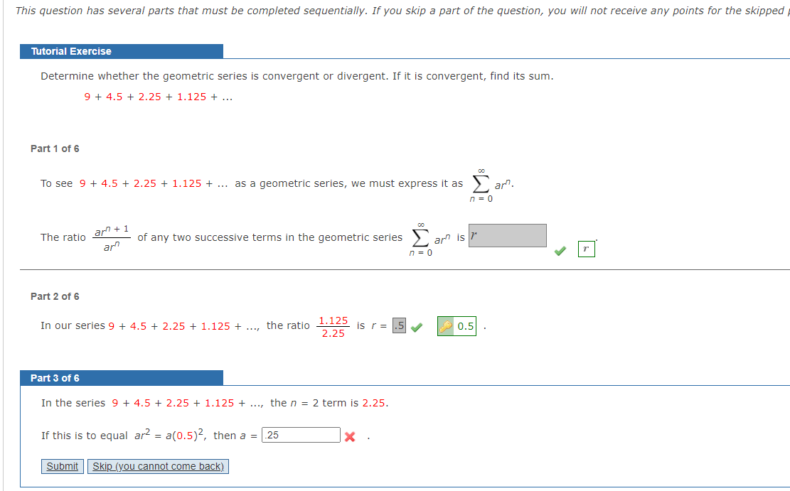 Solved This question has several parts that must be | Chegg.com