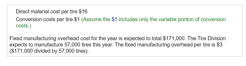 Solved Gibson Motors manufactures specialty tractors. It has | Chegg.com