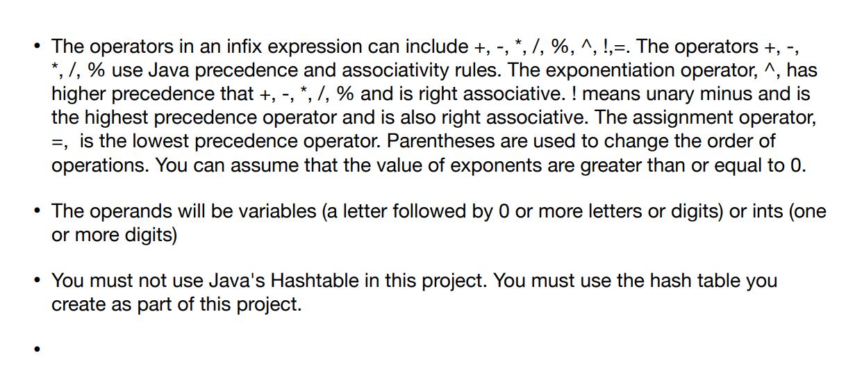 Solved - Implement the methods in the Program, Hashtable and | Chegg.com