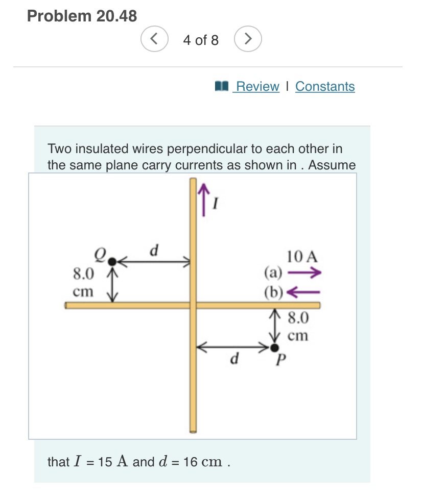 Solved Find the magnitude of the net magnetic field these | Chegg.com