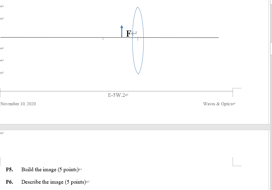 Solved Questions P1 - P8:- In the next 4 diagrams object is | Chegg.com