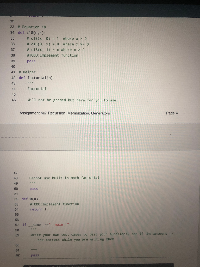 Solved Problem 1: Practice with Recursion We saw in lecture | Chegg.com