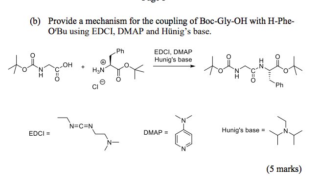 Solved (b) Provide a mechanism for the coupling of | Chegg.com