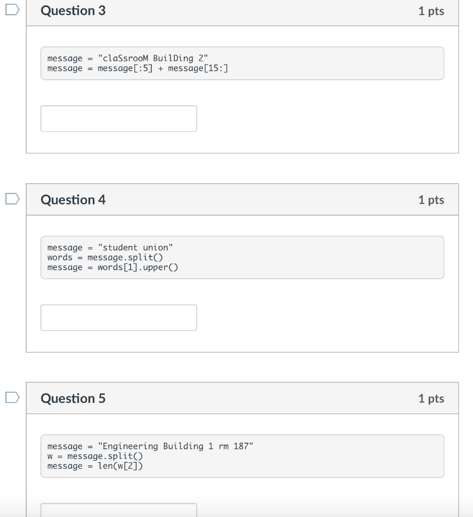 Solved Can you figure out what they are doing to the string? | Chegg.com