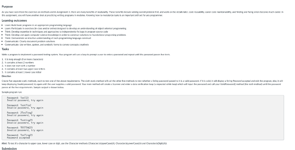 Solved Purpose As you have seen from the exercises on | Chegg.com