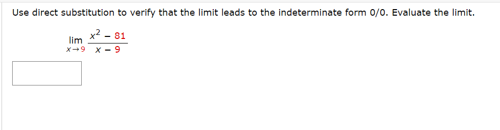 Solved Use direct substitution to verify that the limit | Chegg.com