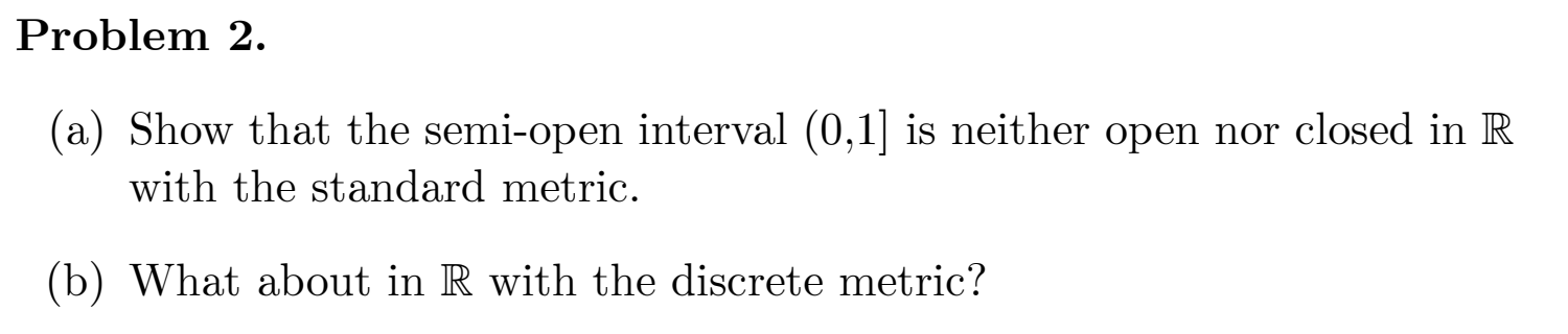 Solved Topology Proof - Metric Spaces X Denotes a Metric | Chegg.com Solved Topology Proof - Metric Spaces X Denotes a Metric | Chegg.com