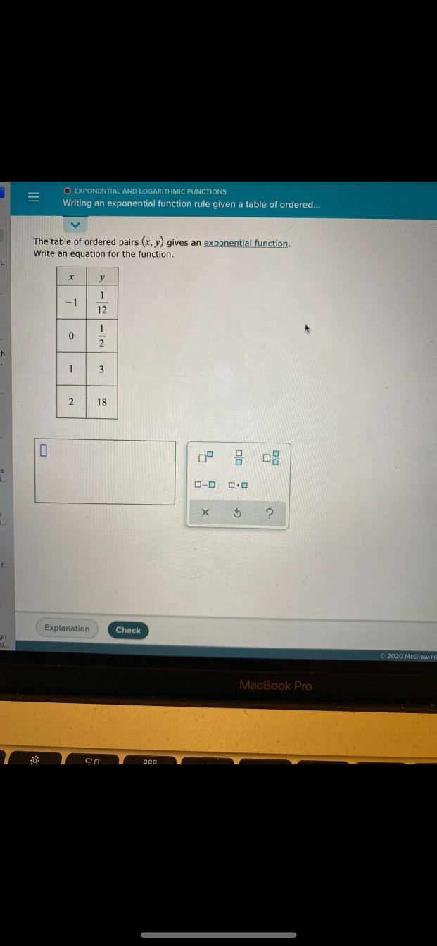 Solved = O EXPONENTIAL AND LOGARITHMIC FUNCTIONS Writing an | Chegg.com Solved = O EXPONENTIAL AND LOGARITHMIC FUNCTIONS Writing an | Chegg.com