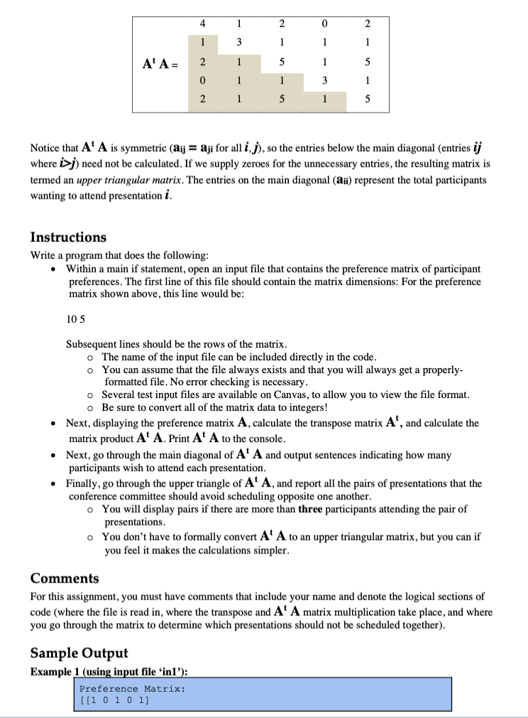 I need this code in Python! I attached what the | Chegg.com